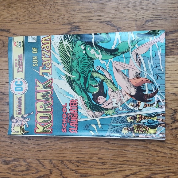 DC Comics | Other | Vintage 7s Korak Son Of Tarzan Vol 2 No 59 Dc ...